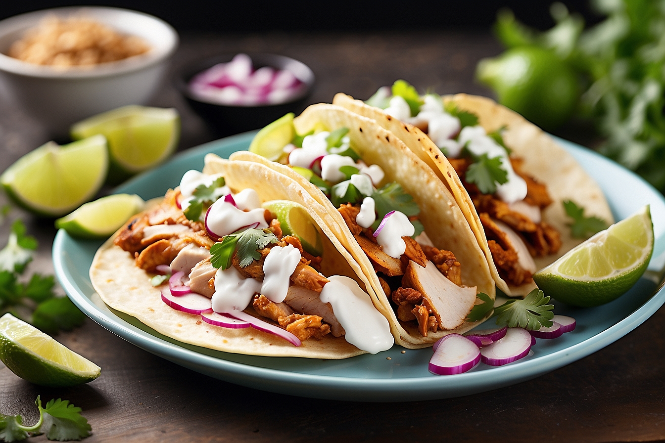 Chicken Street Tacos: A Fiesta of Flavor in Every Bite - fourhourbodycouple