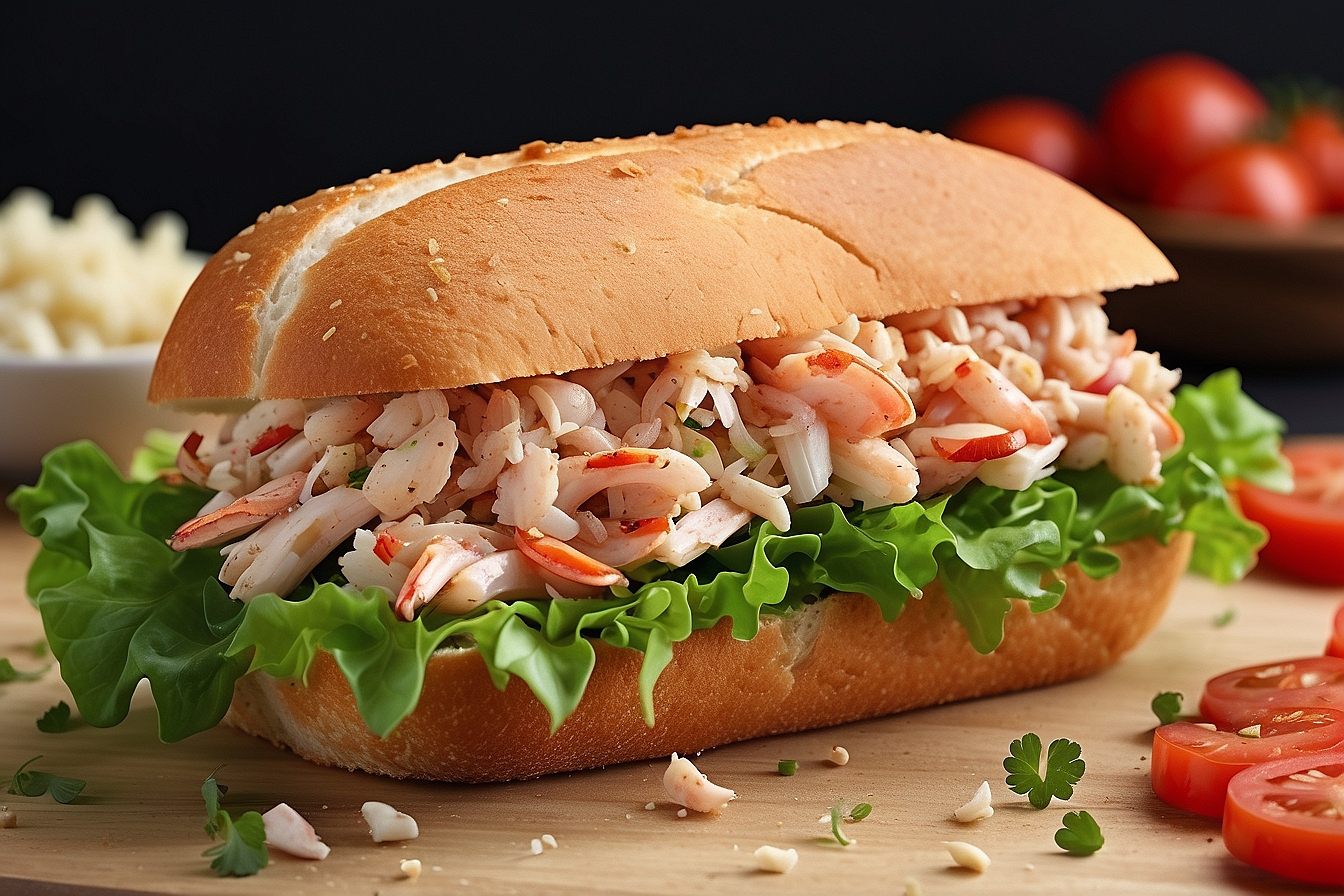 Crab Delight: A Scrumptious Twist on the Classic Sandwich ...