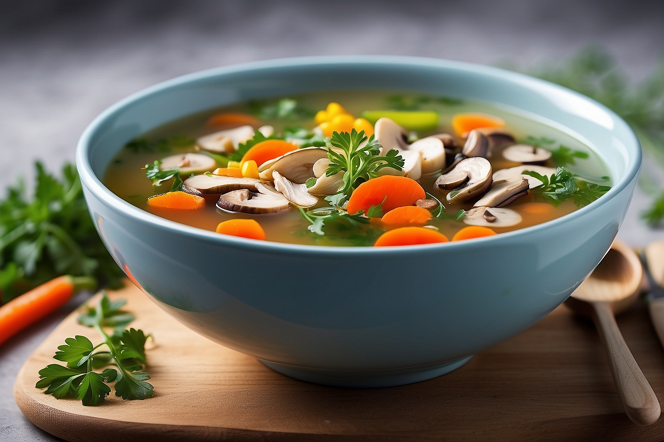 Fresh and Flavorful Vegetable Clear Soup - fourhourbodycouple