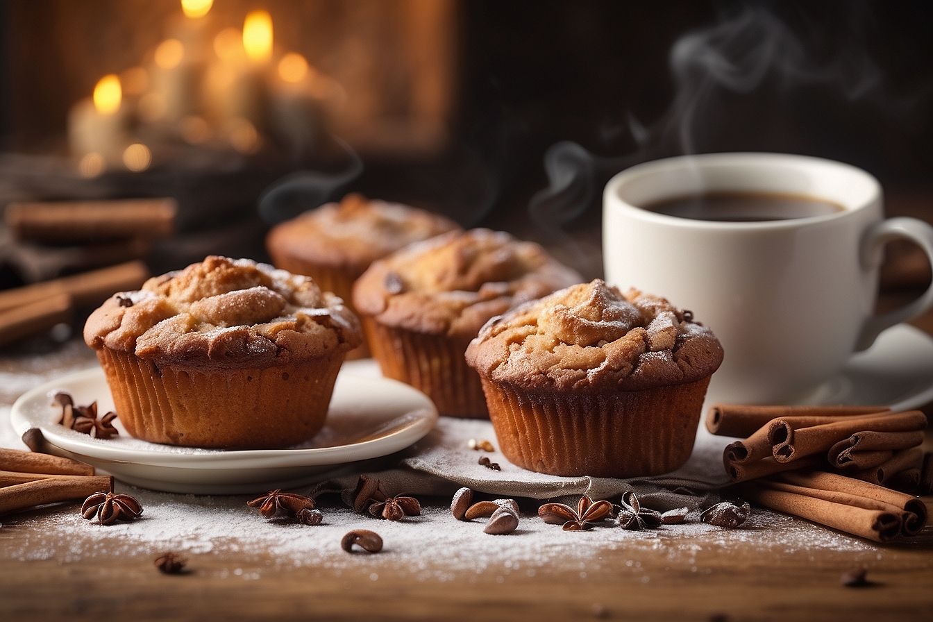 Cinnamazing Delights - Irresistible Cinnamon Muffins - fourhourbodycouple