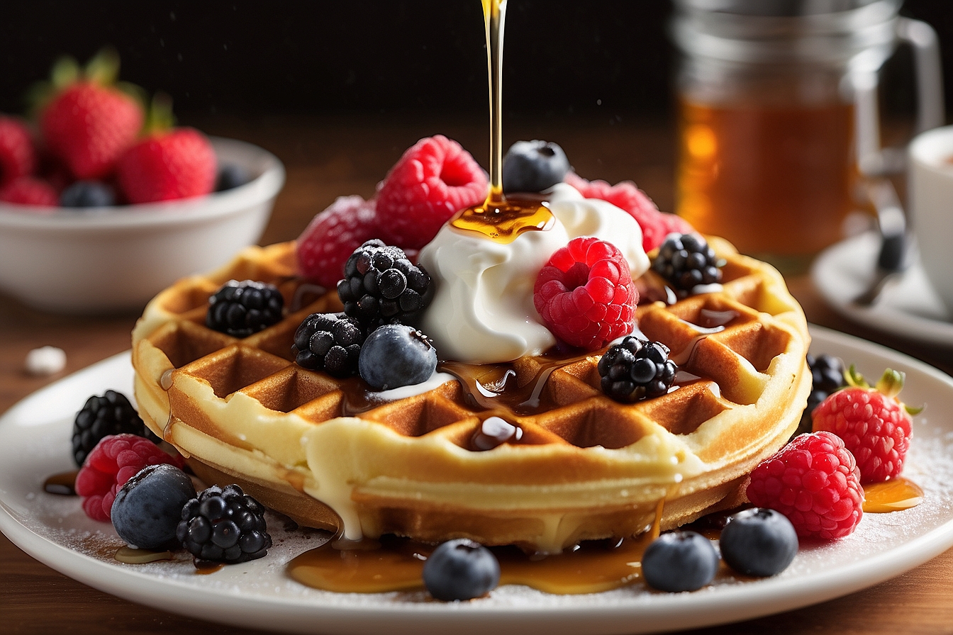 Fluffy Delight: Irresistible Waffle Recipe for One - fourhourbodycouple