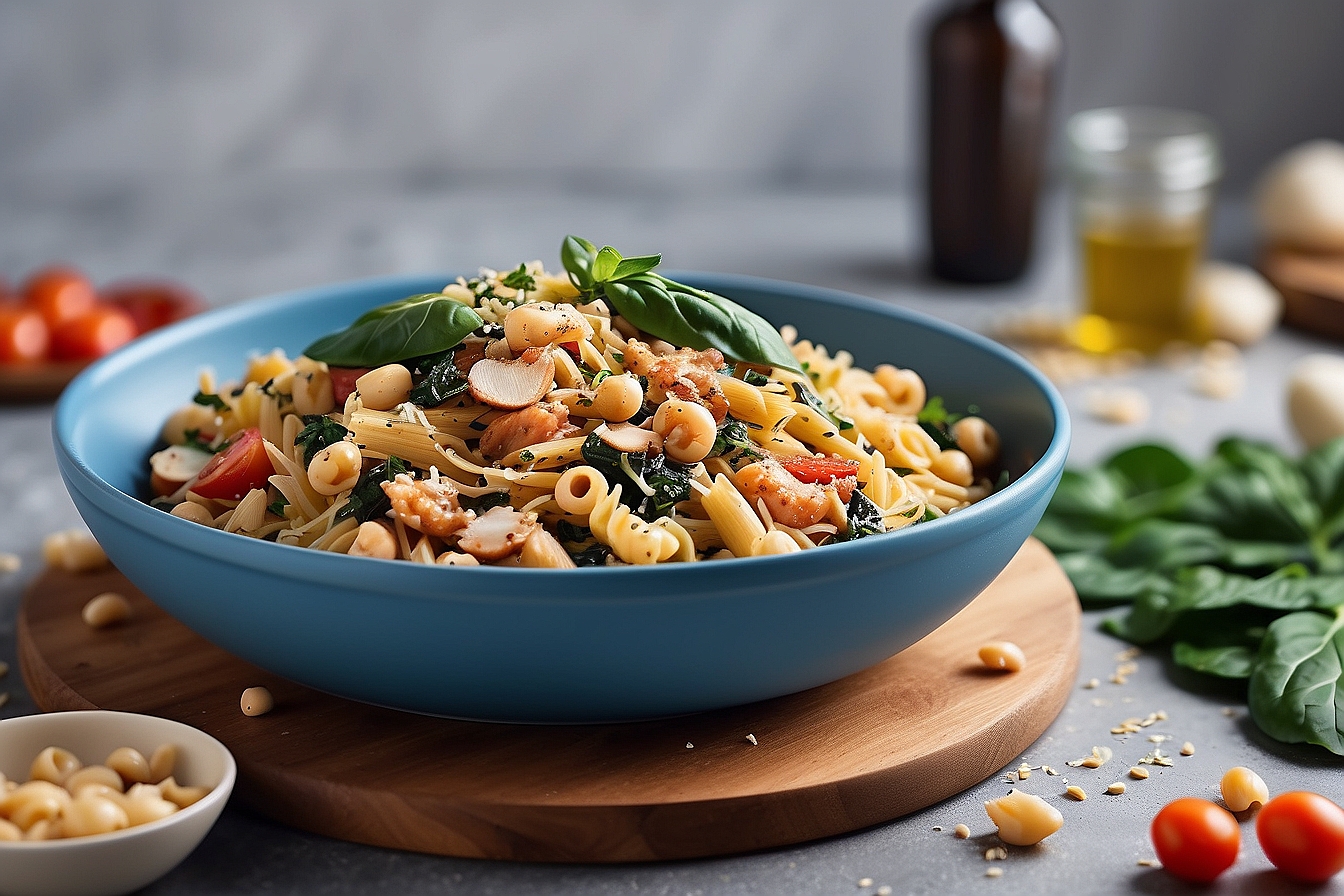 Protein-Packed Powerhouse One-Pan Pasta Recipe - fourhourbodycouple